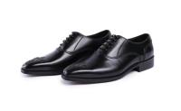 China Real Stitching Derby Mens Leather Dress Shoes , Fully Handcrafted Goodyear Shoes for sale