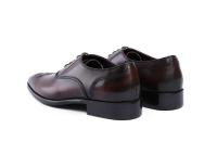 China Real Stitching Derby Mens Leather Dress Shoes , Fully Handcrafted Goodyear Shoes for sale
