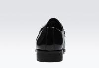 China Retro Brogue Men Formal Dress Shoes , Business Office Black Oxford Shoes for sale