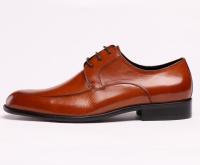 China Officer Business Mens Leather Dress Shoes , Black Dress Loafers Slip Resistant for sale