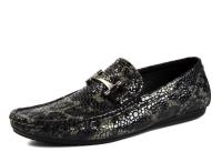 China Alligator Genuine Leather Men Casual Loafers Outdoor Mens PU Loafer Shoes for sale