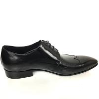 China Europe Size 39 - 47 Men'S Wedding Dress Shoes / Leather Lace Up Brogue Shoes for sale