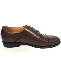 China Pointy Toe Genuine Leather Mens Leather Dress Shoes Fit Business Wedding Party for sale