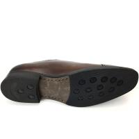 China British Style Mens Pointed Toe Shoes / Lace Up Casual Shoes Brown Color for sale