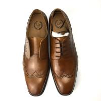China Genuine Men'S Wedding Dress Shoes / Low Heel Wedding Shoes For Wedding Party for sale