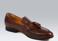 China Genuine Suede Tassel Loafers Mens Shoes / Suede Leather Dress Shoes ODM for sale