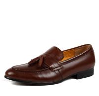 China Genuine Suede Tassel Loafers Mens Shoes / Suede Leather Dress Shoes ODM for sale