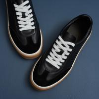 China Men Casual Suede Sneakers Leather Low Top Shoes Fashion Lifestyle Footwear Supplier for sale