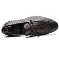 China 350 Grams Per Shoe Leather Mens Everyday Shoes Durable Comfortable Stylish Footwear Suitable For Work Casual Activities for sale