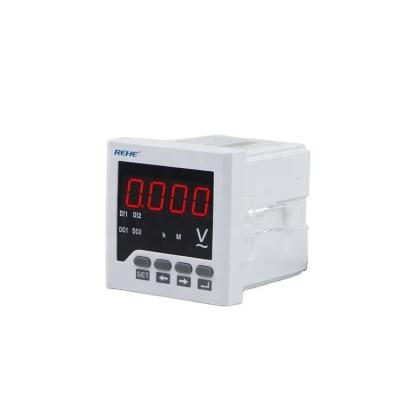 China High quality Cheap Price LED AC/DC 0-500V Digital Panel Voltage Meter for solar panels for sale