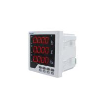 China Hot sell digital three phase ampere voltage frequency with rs-485 modbus ammeter voltmeter for sale