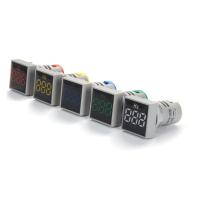 China 22mm Square  Frequency Indicator Meter with crystal cover for sale