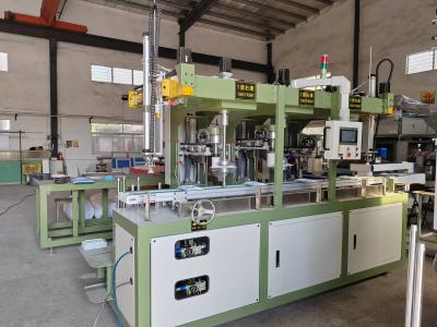 China 3 Head Full Automatic Grinding Machine for High Speed Melamine Dinnerware Polishing for sale