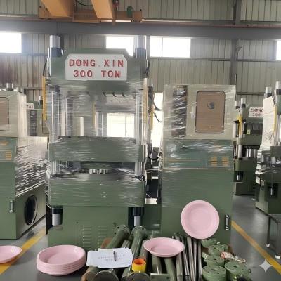 China Industrial 300 Ton Melamine Hot Press Machine Single Color for Crockery Tableware for sale