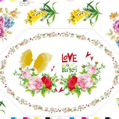 China Custom Logos Heat Resistant Melamine Foil Paper 40gsm 60gsm for Imitation Ceramic Dinnerware for sale