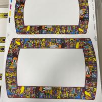 China Non Toxic Melamine Decal Paper 40-60gsm Custom Patterns for High End Tableware Decoration for sale