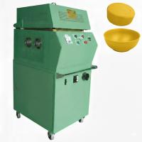China Three Head Automatic Edge Melamine Dinnerware Grinding Machine 380V 50Hz for sale