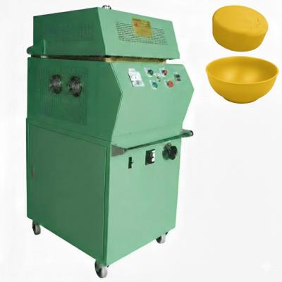 China Three Head Automatic Edge Melamine Dinnerware Grinding Machine 380V 50Hz for sale