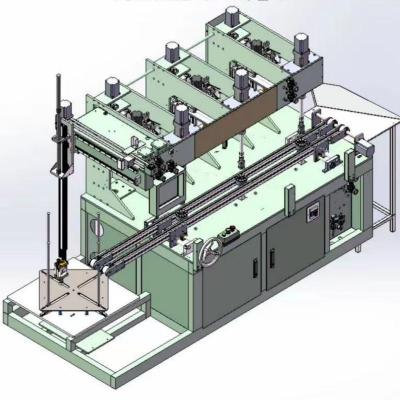 China Automatic Melamine Tableware Edge Grinding Machine Dual Station 600-800 Pcs Per Hour for sale