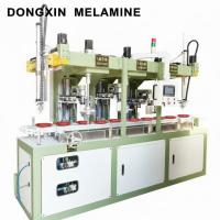 China Smart CNC Automated Melamine Tableware Grinder 600-800 Pcs/Hr Dual-Station Edge Finishing for sale
