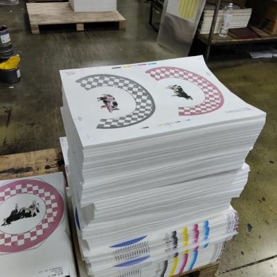China High Absorbency Melamine Decal Paper 40gsm for Heat Transfer Decoration on Tableware for sale