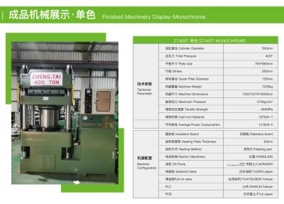 China Melamine Tableware Moulding Machine 220V 380V Hydraulic Press PLC Control for sale