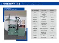 China Double Color Melamine Molding Machine PLC Control 200 Ton Hydraulic Press for Tableware for sale