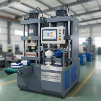 China PLC Control Double Color Melamine Press Machine 200-350 Ton for Bi Color Tableware Production for sale