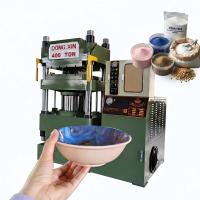 China 400 Ton Double Color Melamine Molding Press PLC Control 700x800mm Table Size for Tableware for sale