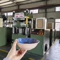 China 400T Double Color Melamine Moulding Press Machine for High Efficiency Tableware Production for sale