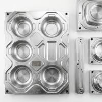 China Compression Molding Melamine Mold P20 718 Steel Matte Finish Industrial Dinnerware Production for sale