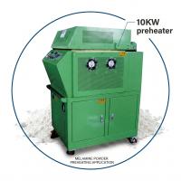 China 27.12 MHz 10 KW High Frequency Melamine Preheating Machine Electromagnetic Heating 800 Kg for sale