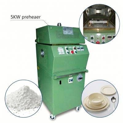 China Dongxin PH001 800kg Melamine Preheating Machine 62MHz 72MHz Oscillation 110℃ in 60s for sale