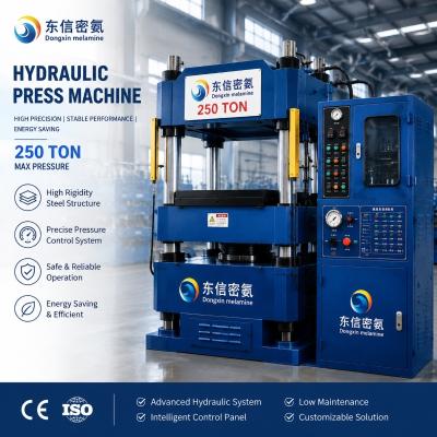 China Semi Automatic Melamine Press Machine 200-1000 Tons Hydraulic for Tableware for sale