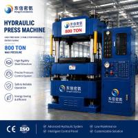 China Melamine Tableware Hydraulic Press Machine 450mm Cylinder 200-1000 Tons Semi Automatic for sale