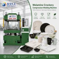 China Industrial Grade Automatic Melamine Crockery Machine 200T-600T PLC Control 220V 380V for sale
