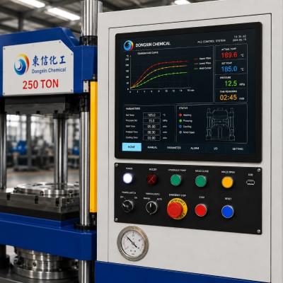 China Compression Molding Melamine Crockery Machine 100-500 Pcs Hour PLC Control for sale
