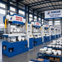 China Melamine Press Machine 150-500 Tons Hydraulic Press 200V 380V 50Hz CNC EDM Grinding for sale