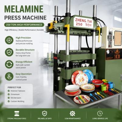China 250T 350T Industrial Melamine Press Machine Four Column Hydraulic Press CE ISO for sale