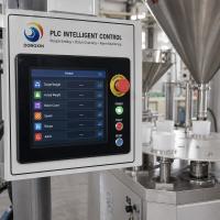 China Precision Melamine Powder Weighing Machine with Touchscreen and Rotary Cup Table for sale