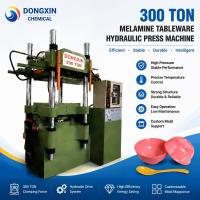 China 300 Ton Melamine Press Machine for Crockery Manufacturing 700x800mm Table for sale