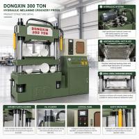 China 300 Ton Melamine Press Machine for Crockery Manufacturing 700x800mm Table for sale