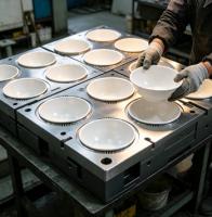 China Fast Delivery Multi Cavity Melamine Round Bowl Mold For Melamine Tableware Factory for sale