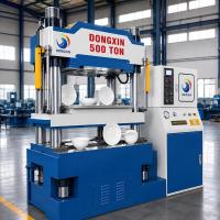 China Refurbished Melamine Press Machine 150T-400T PLC Touch Screen Hydraulic Molding Press for Tableware for sale