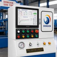 China Refurbished Melamine Press Machine 150T-400T PLC Touch Screen Hydraulic Molding Press for Tableware for sale