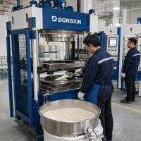 China Automatic High Efficiency Melamine Press Machine For Tableware for sale
