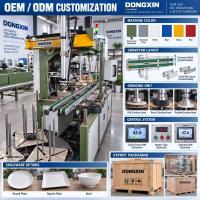 China Fully Automatic Melamine Tableware Grinding Machine with PLC Control for High Production Capacity and Multi-Angle Grinding for sale