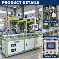 China PLC Controlled Automatic Grinding Machine for Melamine Tableware with 1200–2400 pcs/hour Capacity and Multi-Angle Grinding for sale
