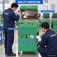 China 27.12 MHz High Frequency Melamine Preheating Machine with 3-Stage Voltage Control and Stainless Steel Construction for sale