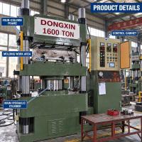 China 1600T Heavy Duty Hydraulic Melamine Press Machine with PLC Control for Large Tableware Production for sale